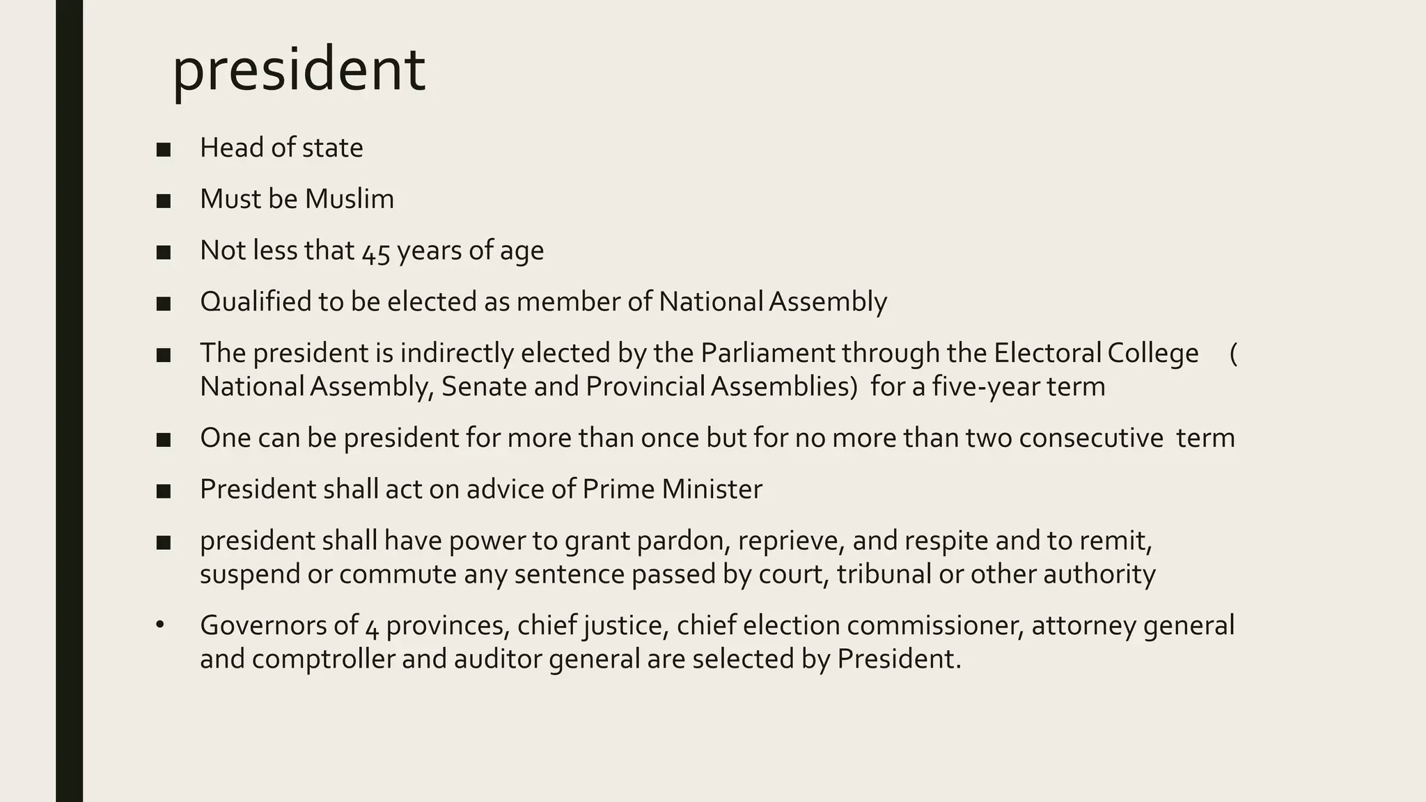 Government systems of pakistan | PPTX