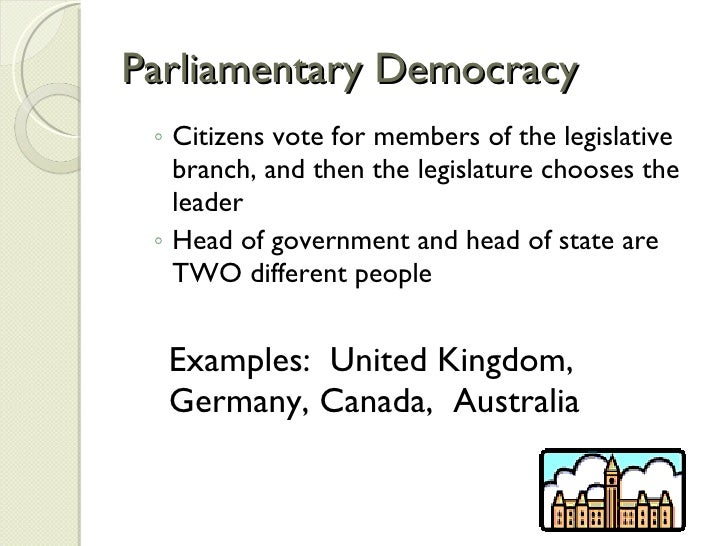 Democracy Government Examples