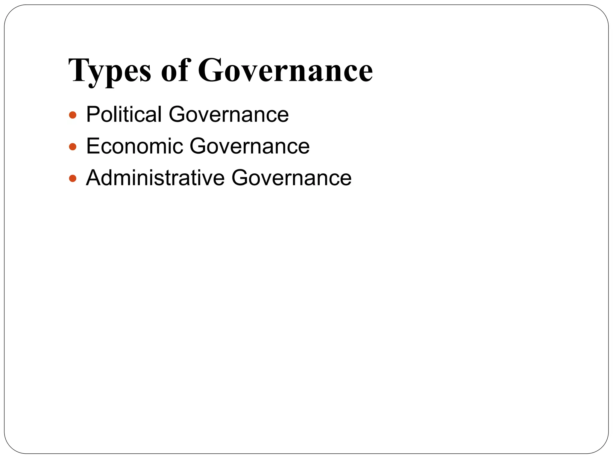 Government to governance | PPTX