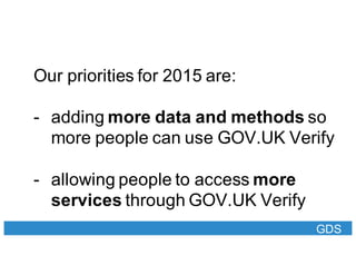 Government Views on the Future of Authentication – Cabinet Office | PDF