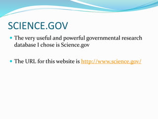 Government website | PPT