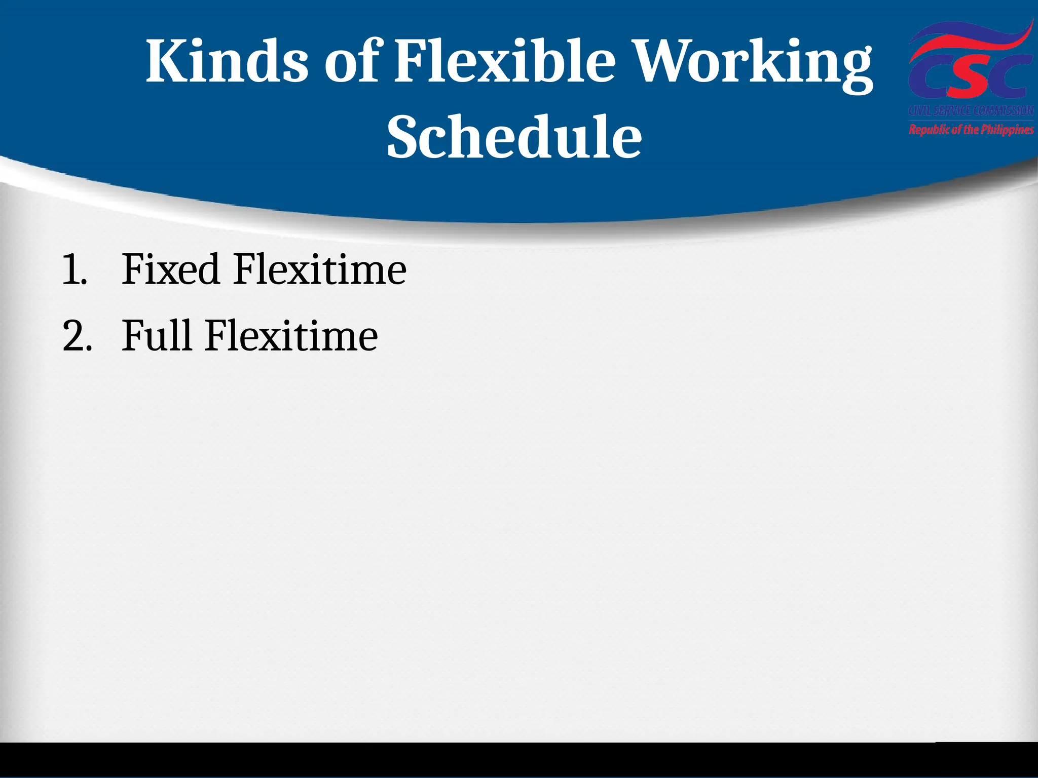 Government Working Hours among employees in the civil service of the ...