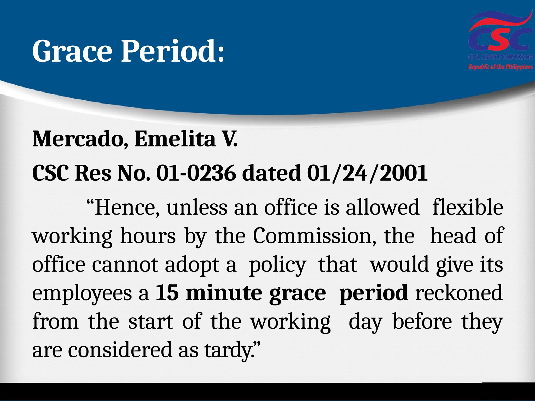 Government Working Hours among employees in the civil service of the ...