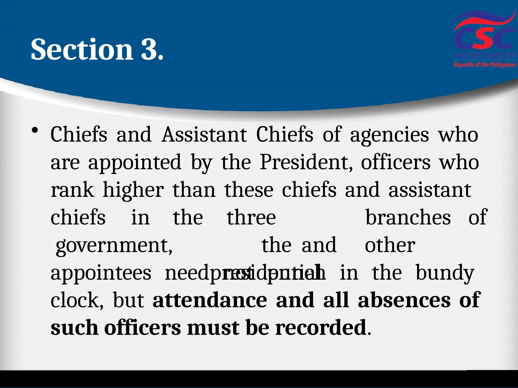 Government Working Hours among employees in the civil service of the ...