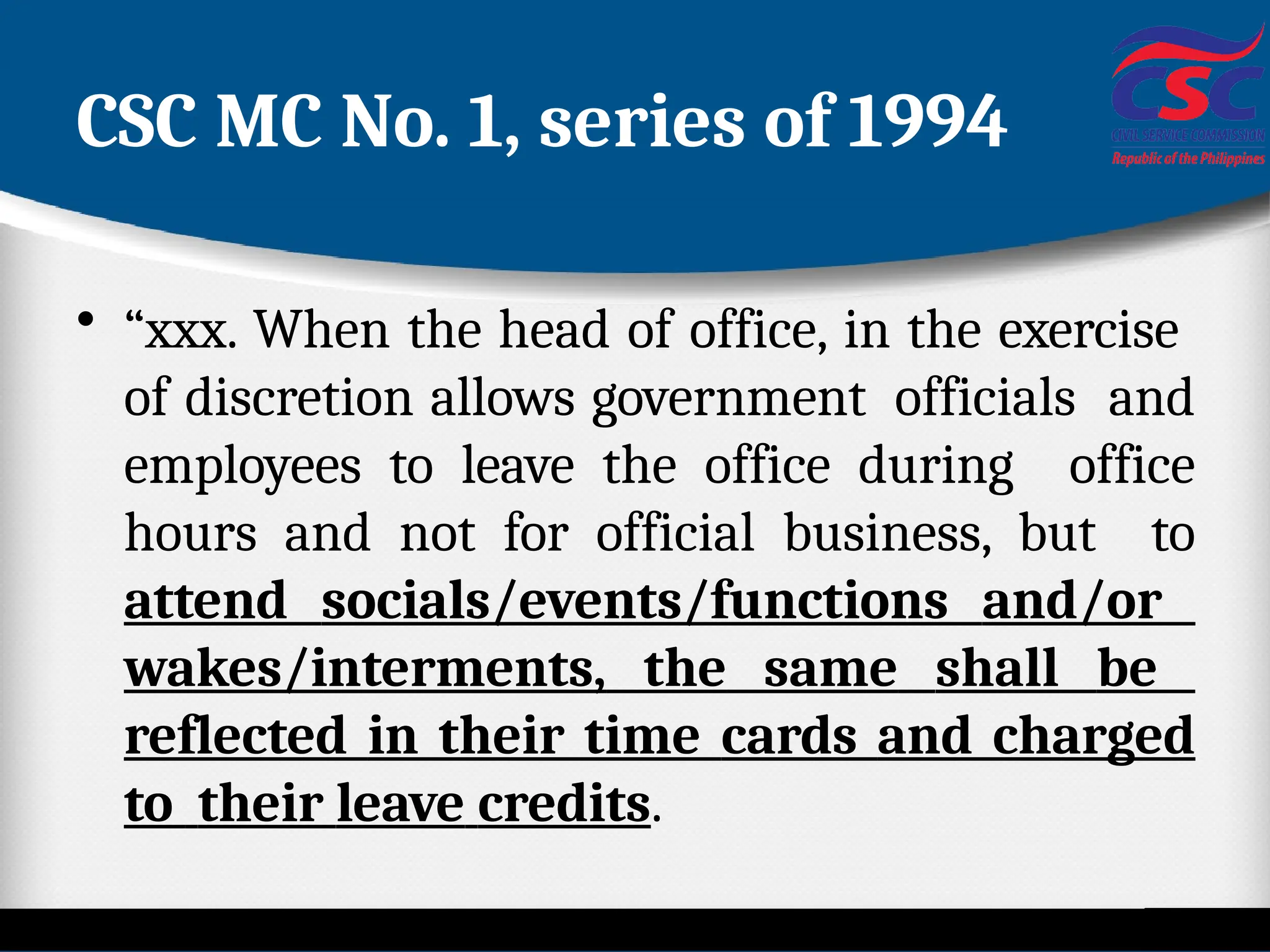 Government Working Hours among employees in the civil service of the ...