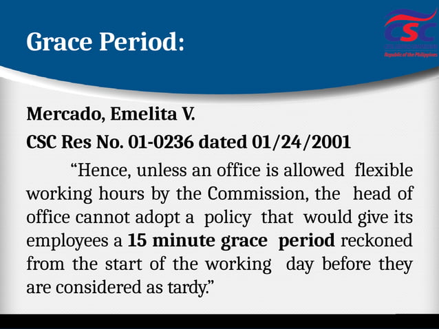 Government Working Hours among employees in the civil service of the ...