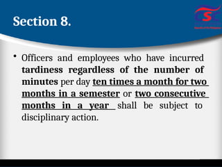 Government Working Hours among employees in the civil service of the ...