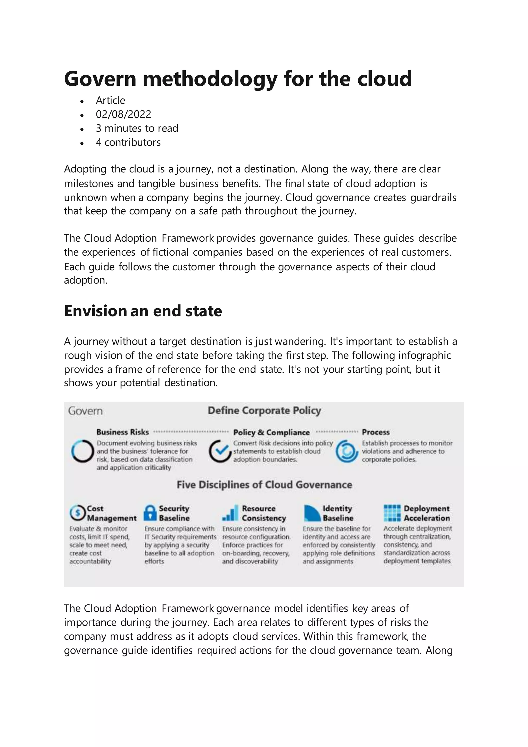 Govern methodology for the cloud.docx