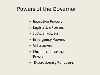 Governor | PPTX