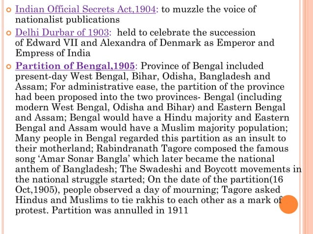 Governor generals and Viceroys of India and important events | PDF ...