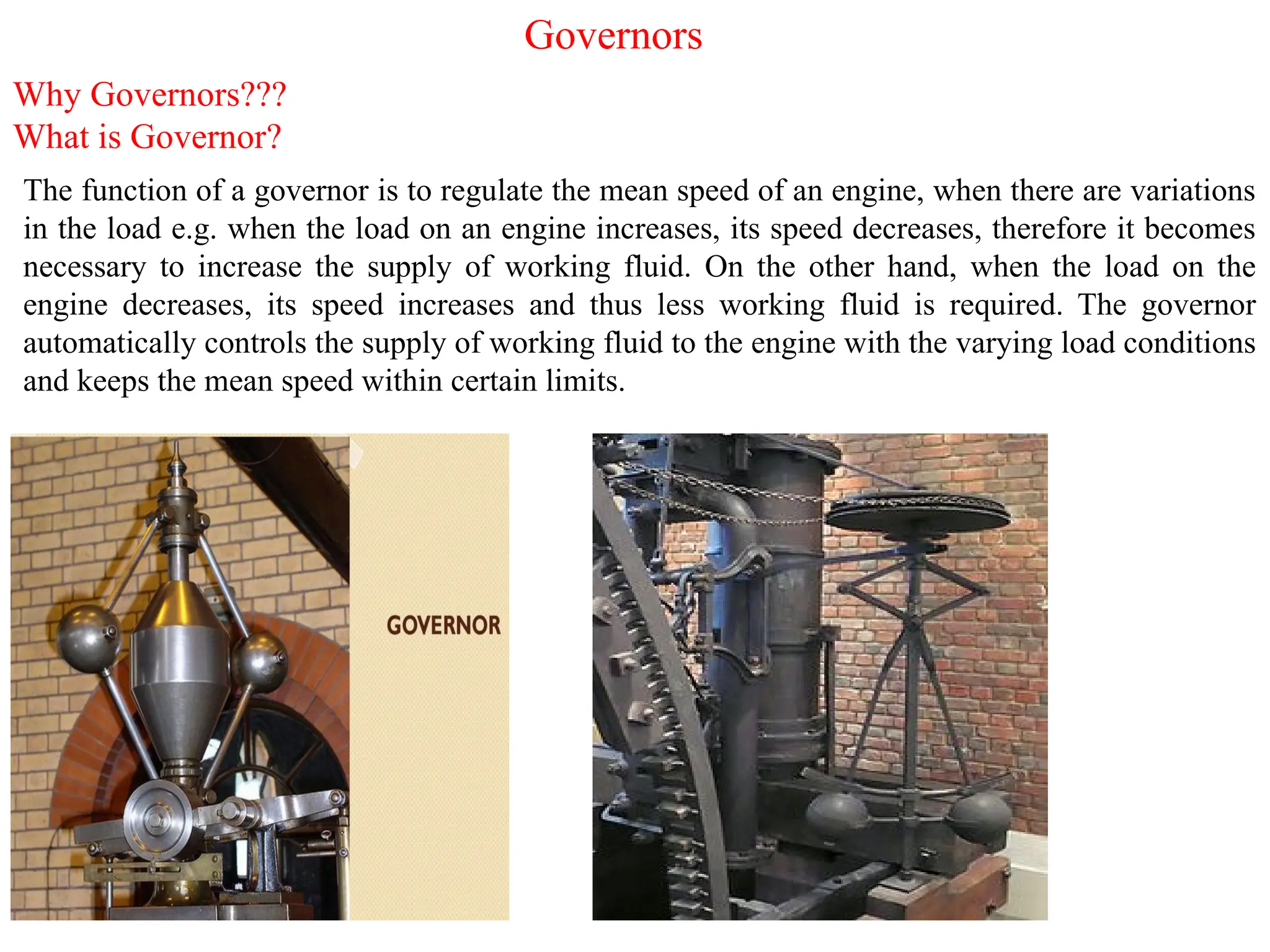 GOVERNOR-LE : IT IS ABOUT THE GOVERNOR DEFINITION AND TYPES | PPT