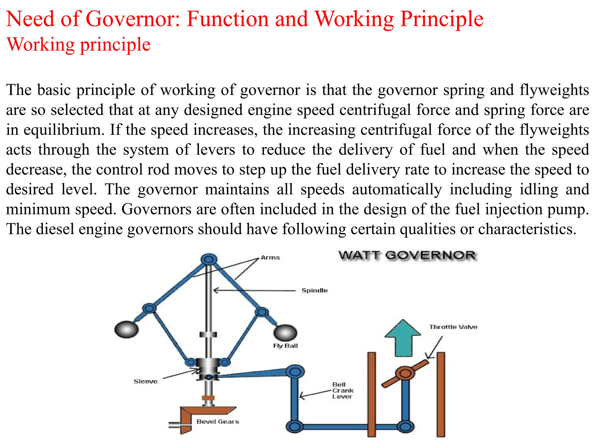 GOVERNOR-LE : IT IS ABOUT THE GOVERNOR DEFINITION AND TYPES | PPT
