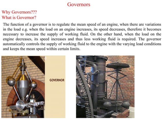 GOVERNOR-LE : IT IS ABOUT THE GOVERNOR DEFINITION AND TYPES | PPT