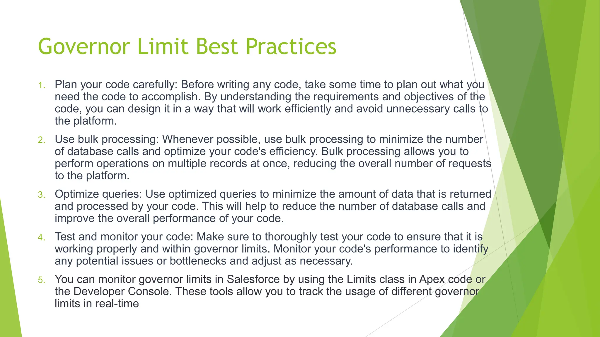Governor Limits.pptx Governor Limits.pptx