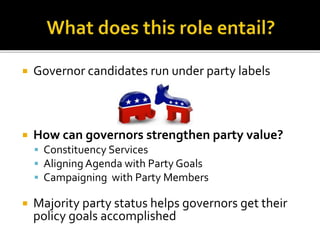 Governors and Executives | PPT