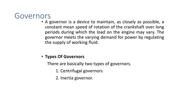 Governors ppt.pdf . | PDF