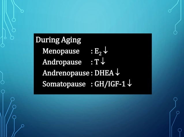 Age Related Changes of Endocrine System Histology | PPTX