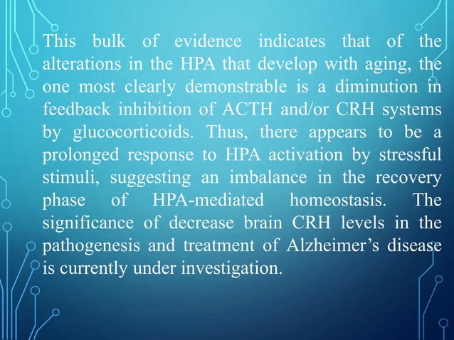 Age Related Changes of Endocrine System Histology | PPTX