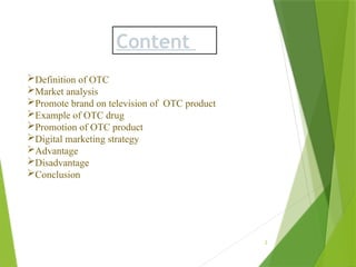 GOVIND pharmaceutical otc product PPTX.pptx