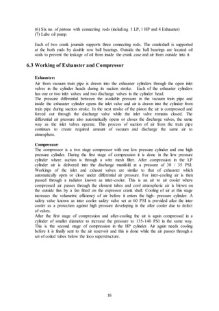 training report of locomotive diesel shed | DOCX