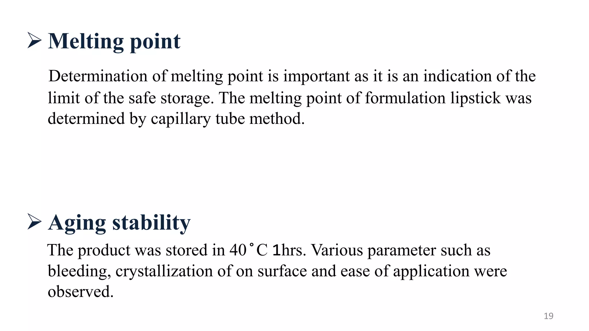 Lipstick formulation and evaluation | PPTX