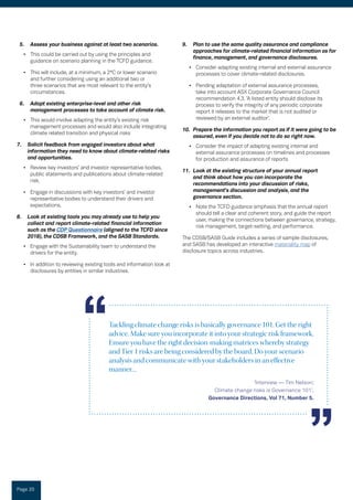 Climate change risk disclosure | PDF
