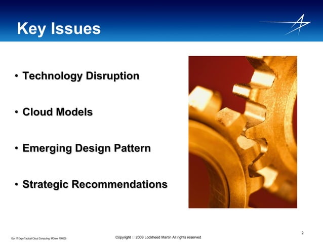 Lockheed Martin Deployment Cloud Design Patterns | PDF | Cloud ...