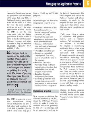 PMF Guide: Managing the Application Process | PDF