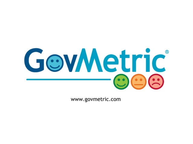 Introduction to GovMetric | PPT
