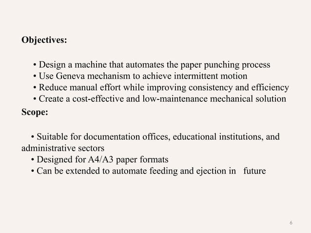 Automatic paper punching machine using geneva.pptx