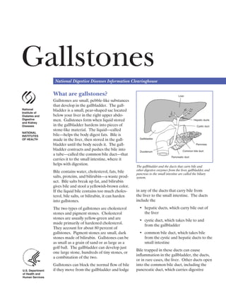 Gallstones slides for advanced learning experience | PDF
