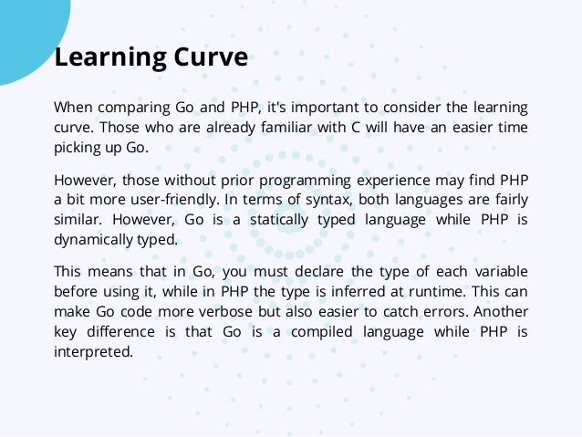 Go vs PHP: Is the latter still better than the former? | PPT