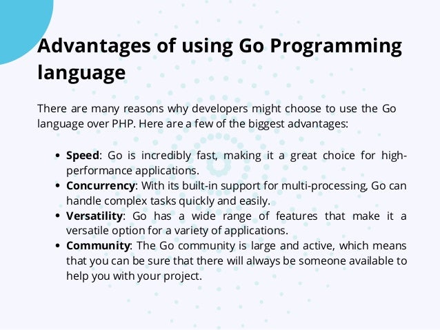 Go vs PHP: Is the latter still better than the former? | PDF