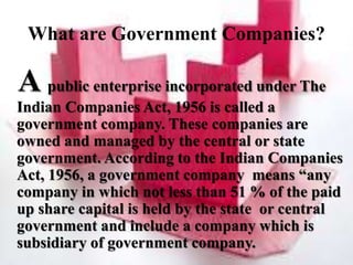 Govt. companies | PPTX