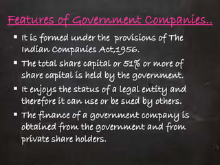 Govt. companies | PPTX