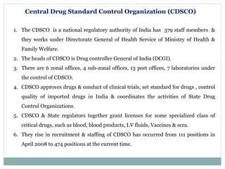 Role of all the Govt. pharma regulator Bodies.pptx