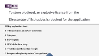 government approval for plant complete ppt | PPT