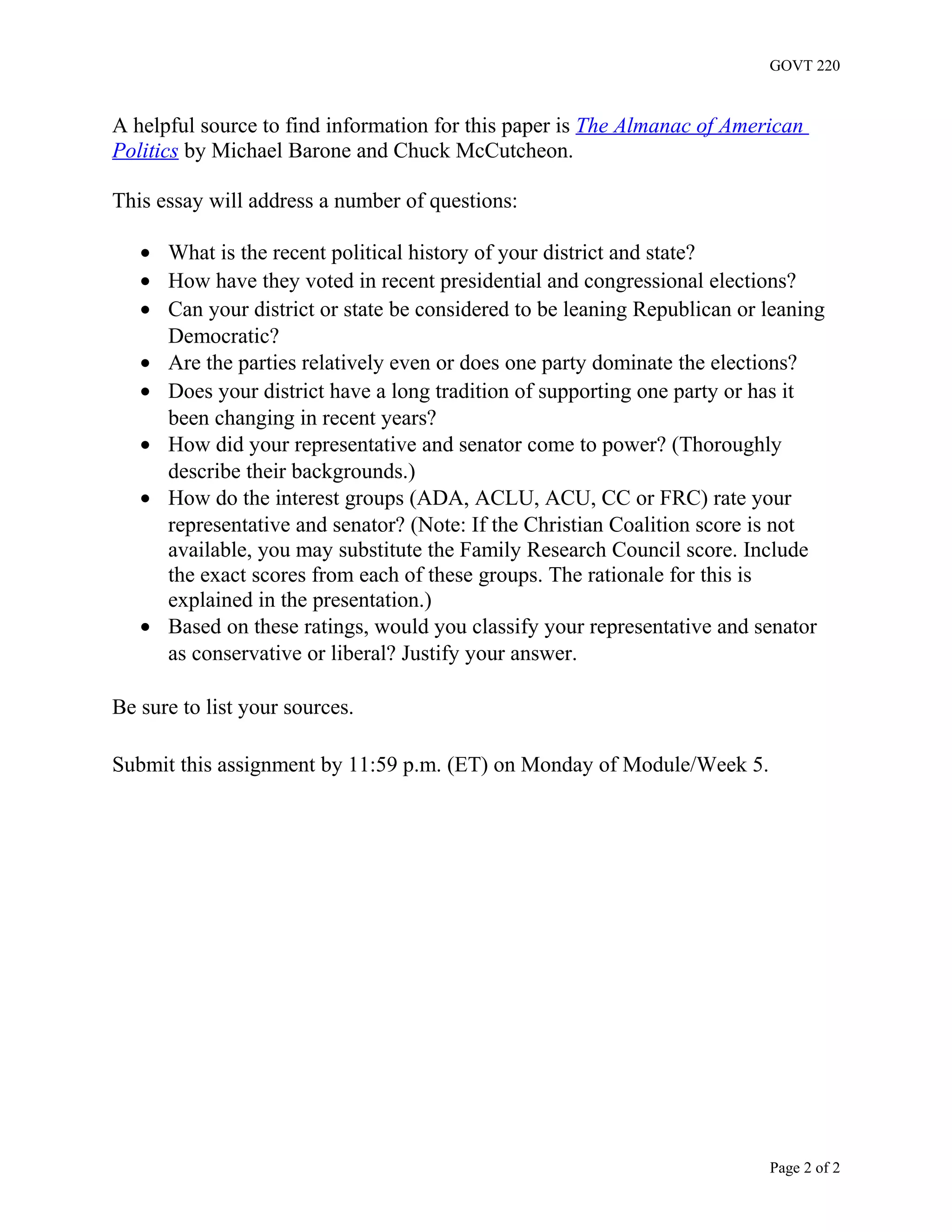 Govt 220 research paper liberty | DOC