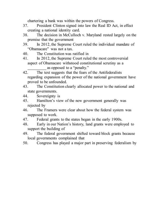 Liberty GOVT 220 test 1 | PDF