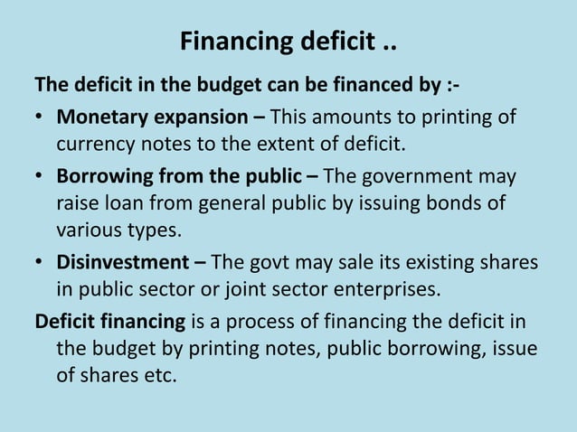 Govt Budget & the Economy class 12 .pptx | Business Accounting ...