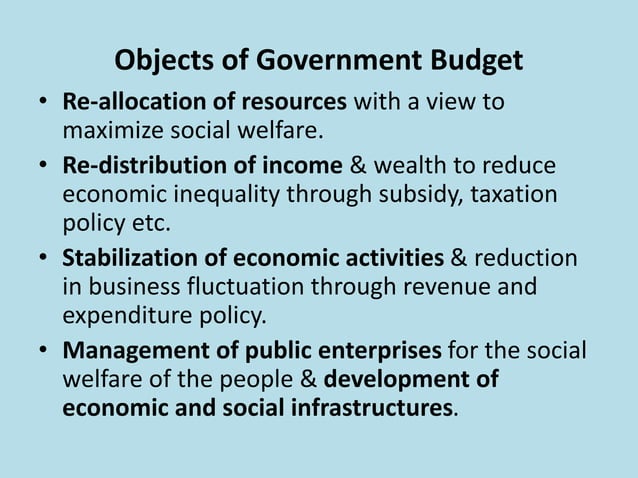 Govt Budget & the Economy class 12 .pptx | Business Accounting ...