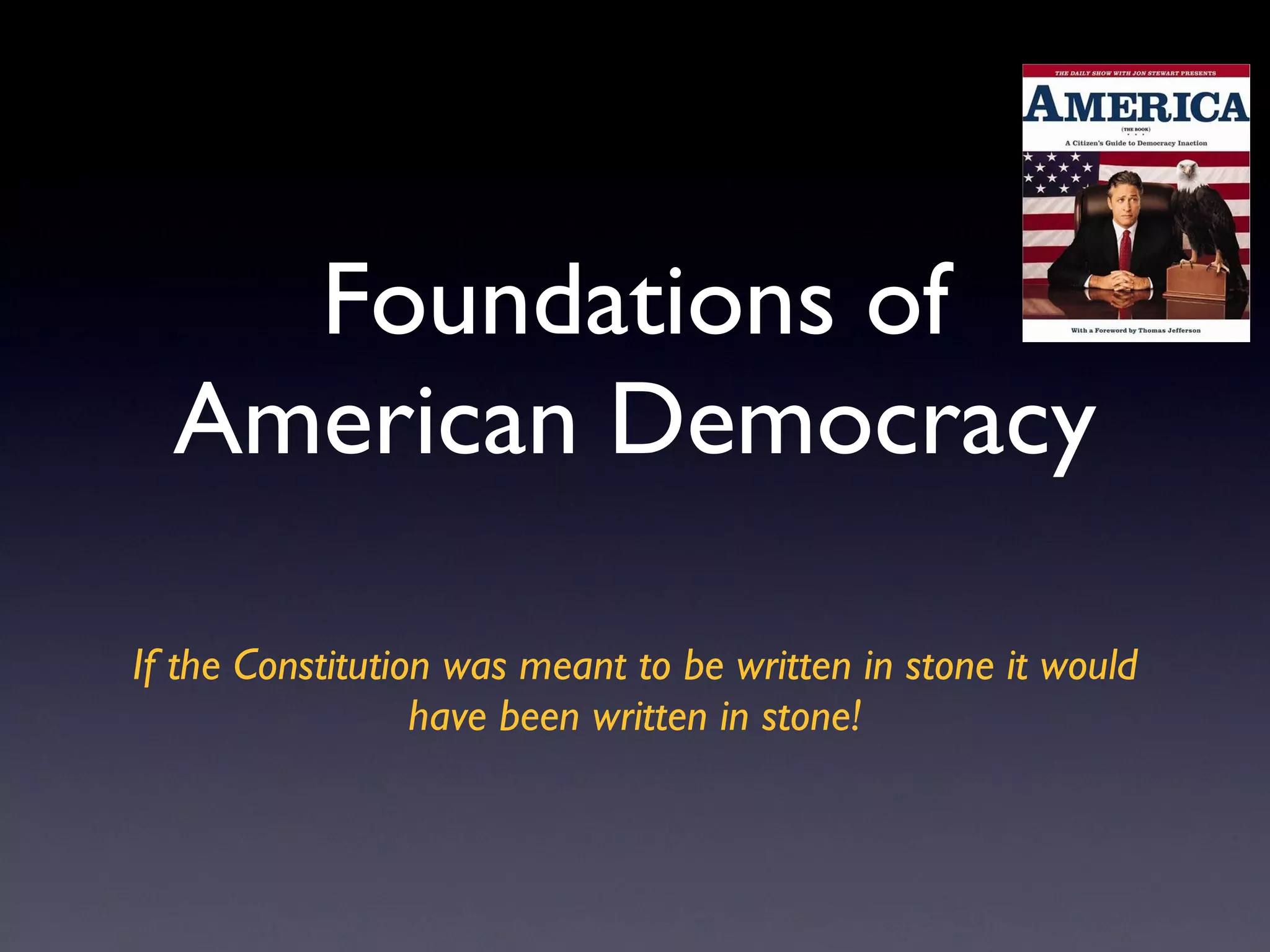 Gov't foundations0 | PPT