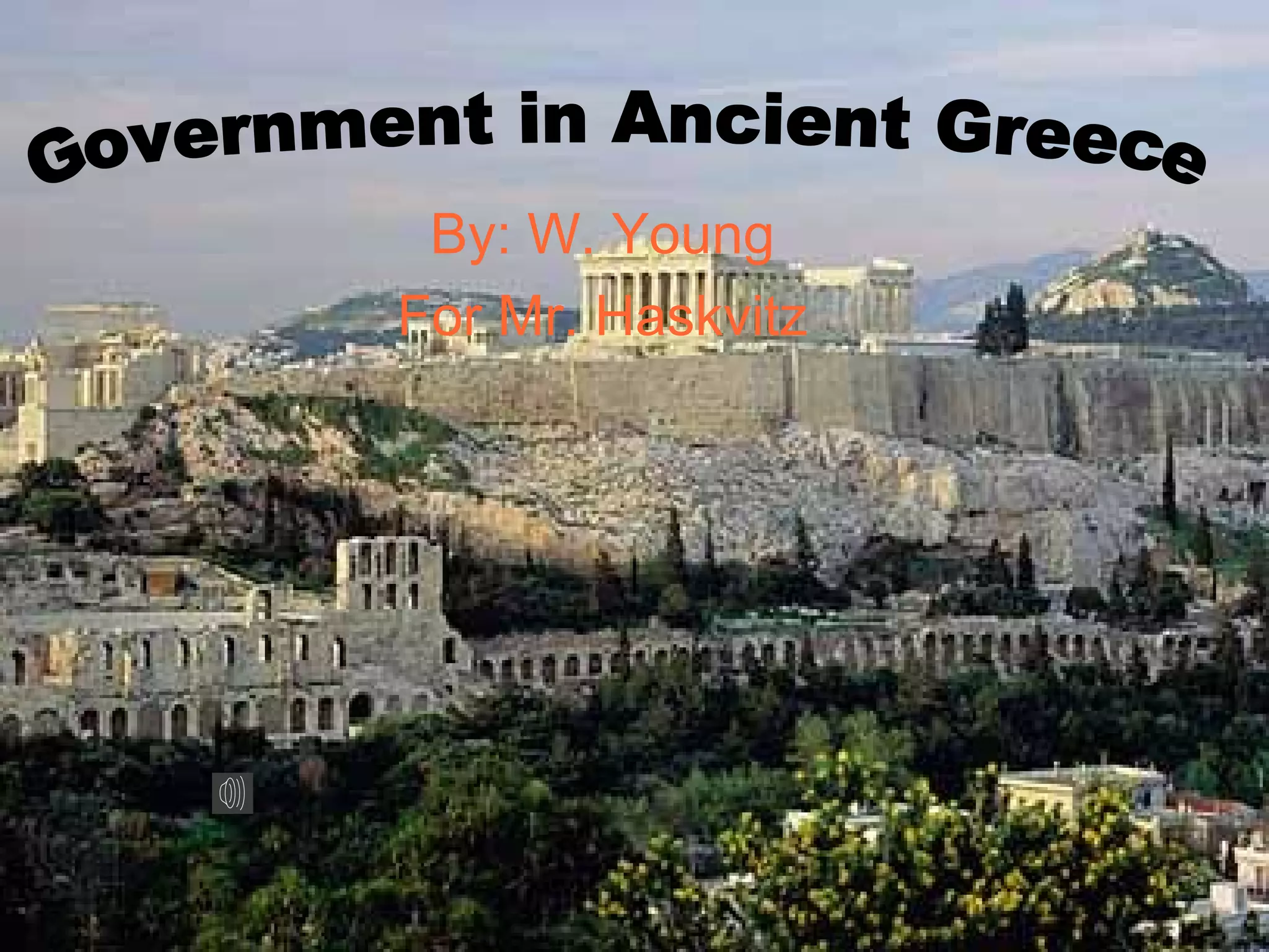 The Governments of Ancient Greece | ODP