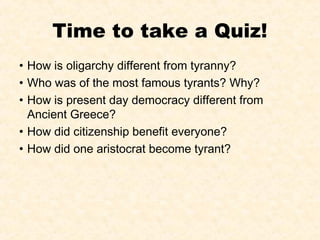 The Governments of Ancient Greece | ODP