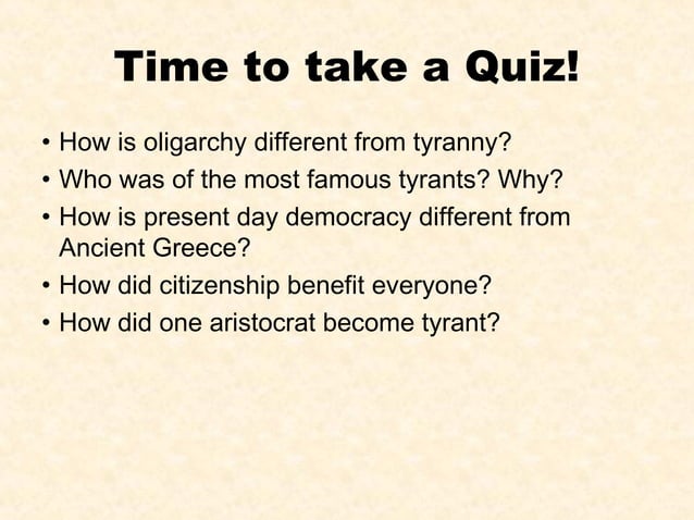 The Governments of Ancient Greece | ODP