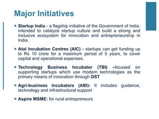 Govt initiatives | PPTX