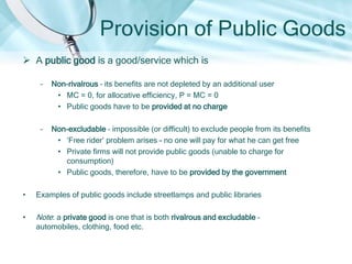 Govt intervention in economy | PPTX | Government Support and Welfare ...