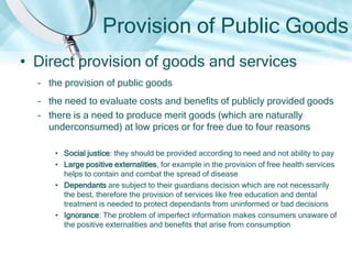 Govt intervention in economy | PPT