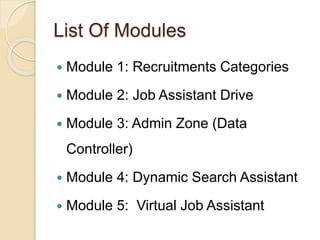 Interactive career Guidance system using | PPTX