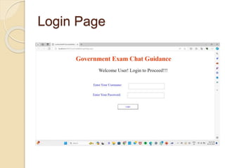 Interactive career Guidance system using | PPTX